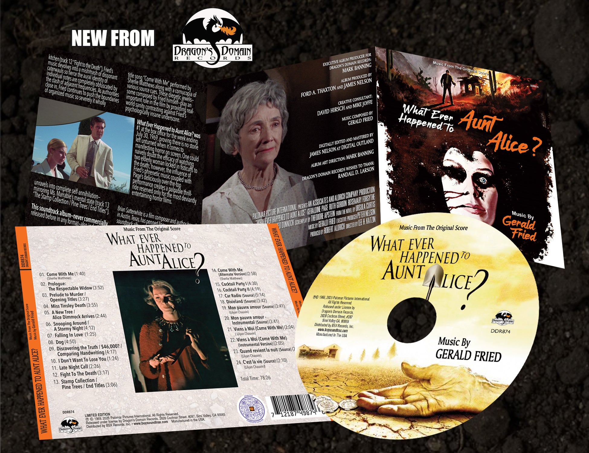WHAT EVER HAPPENED TO AUNT ALICE?: Original Score by Gerald Fried ...