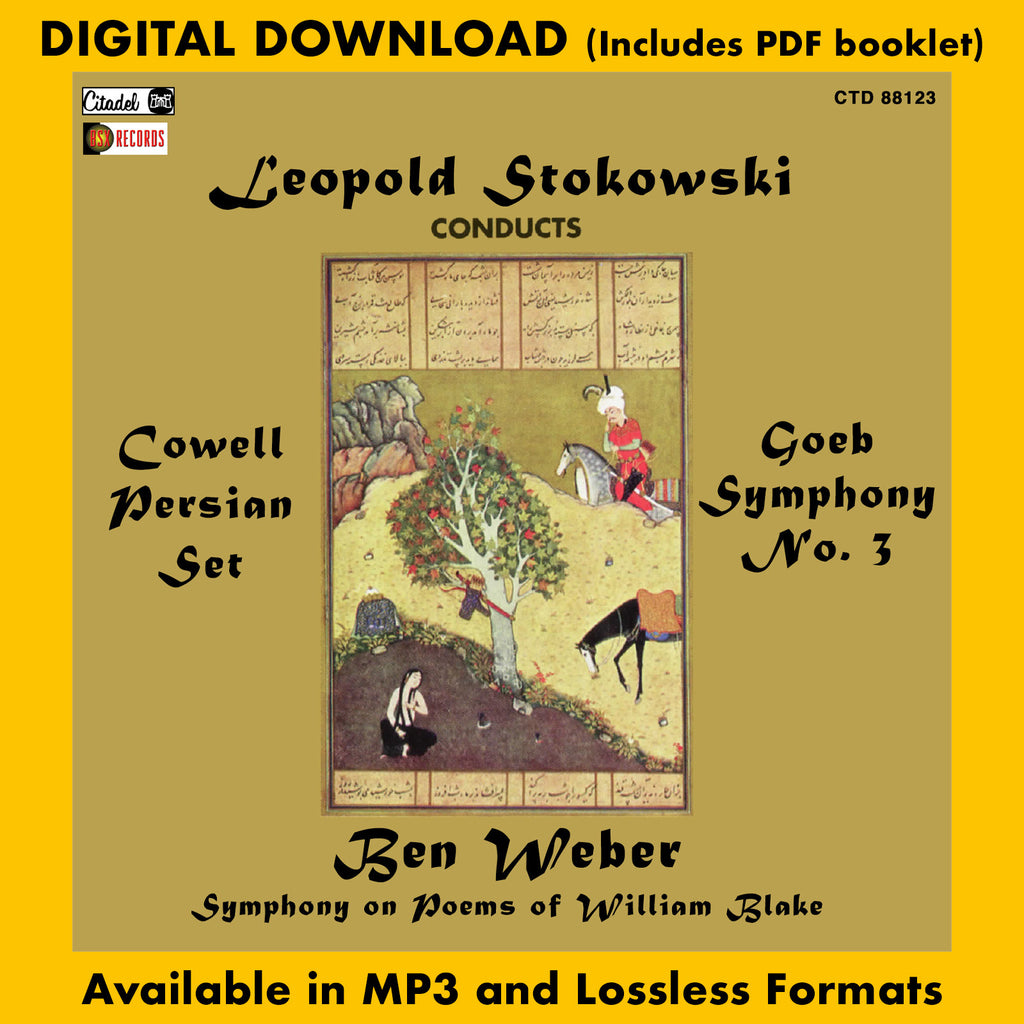 Leopold Stokowski Conducts Henry Cowell, Roger Goeb, Ben Weber ...