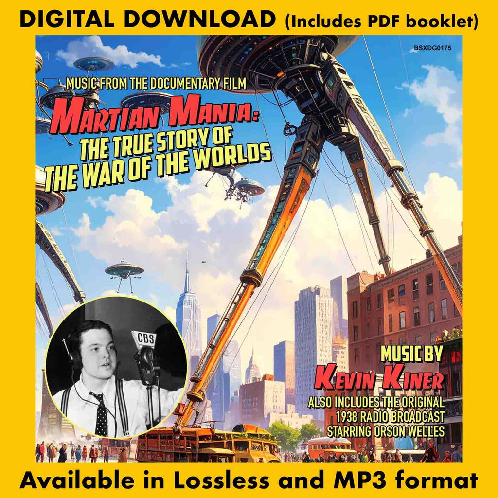 MARTIAN MANIA: THE TRUE STORY OF WAR OF THE WORLDS | Buysoundtrax