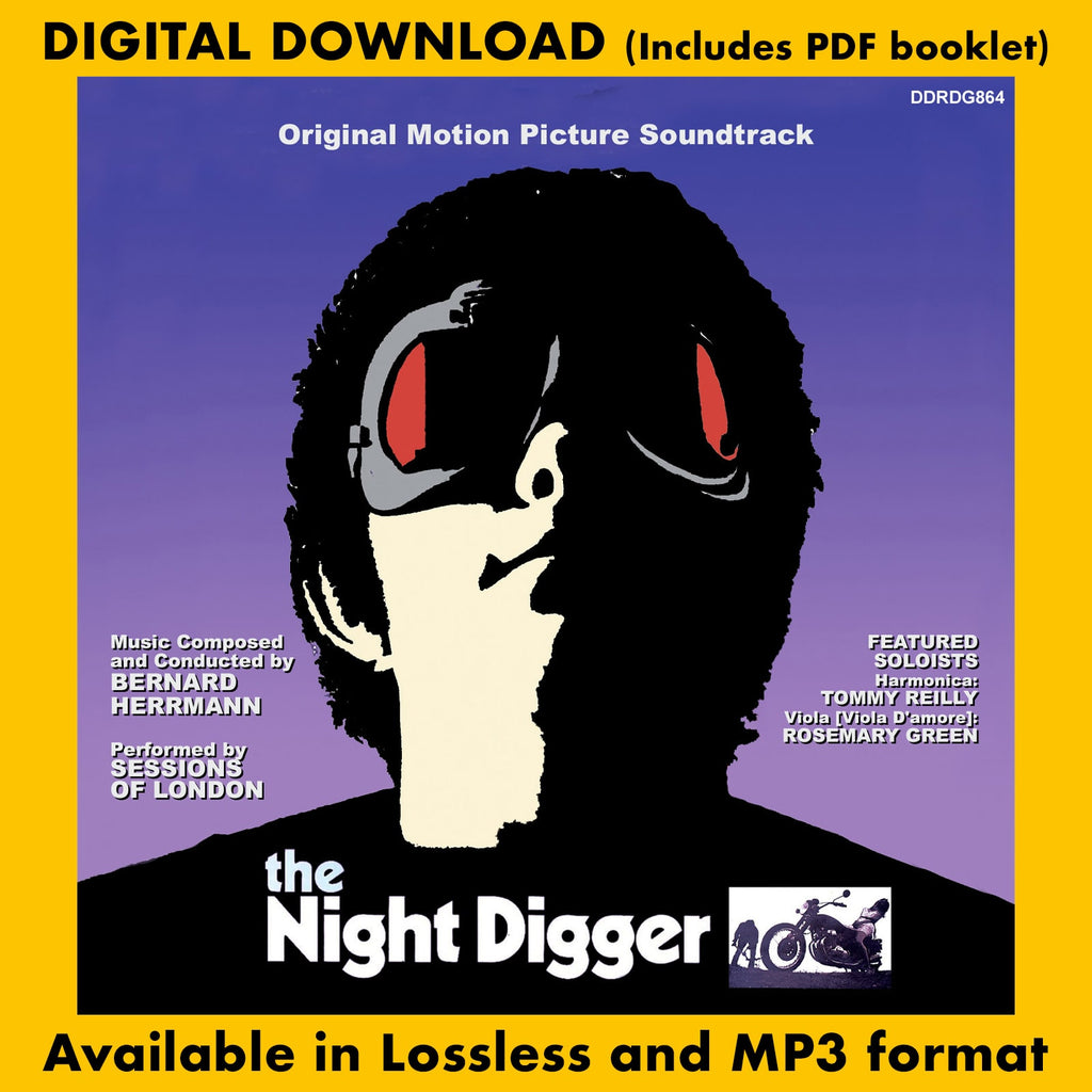 THE NIGHT DIGGER: Original Soundtrack by Bernard Herrmann | Buysoundtrax