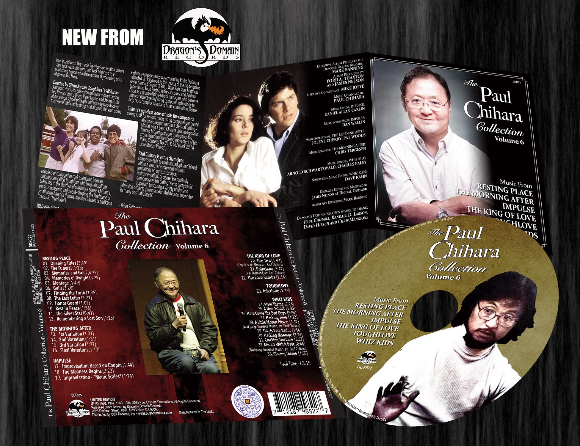 THE PAUL CHIHARA COLLECTION: VOLUME 6 | Buysoundtrax