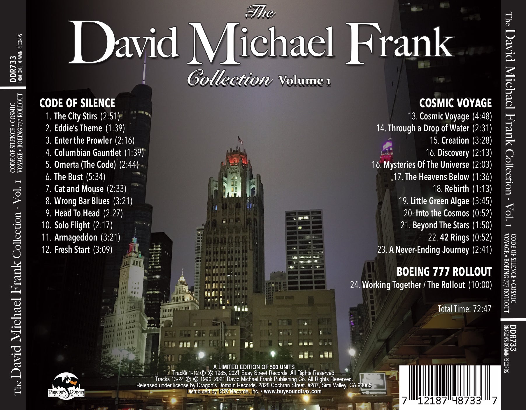 THE DAVID MICHAEL FRANK COLLECTION: VOLUME 1 | Buysoundtrax